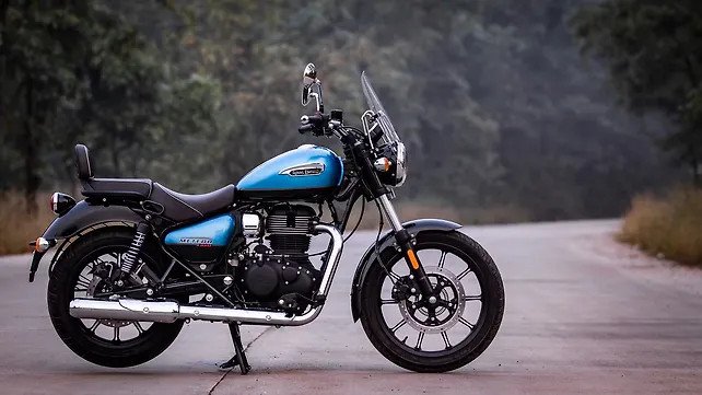 Royal Enfield Meteor 350 Side Stand Image - BikeWale