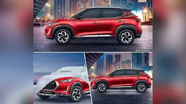 Nissan Magnite exterior accessories list detailed - CarWale