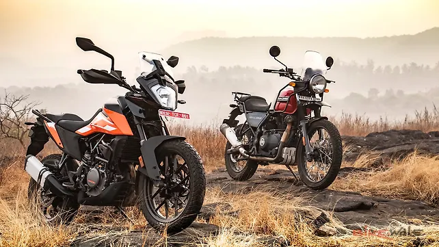 KTM 250 Adventure vs Royal Enfield Himalayan BS6: Comparison Test ...