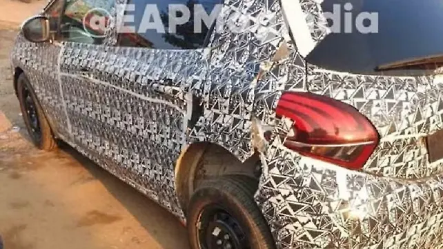 Peugeot 208 spied testing again on Indian roads - CarWale
