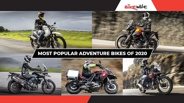 Here’s a list of most popular adventure bikes of 2020 - BikeWale