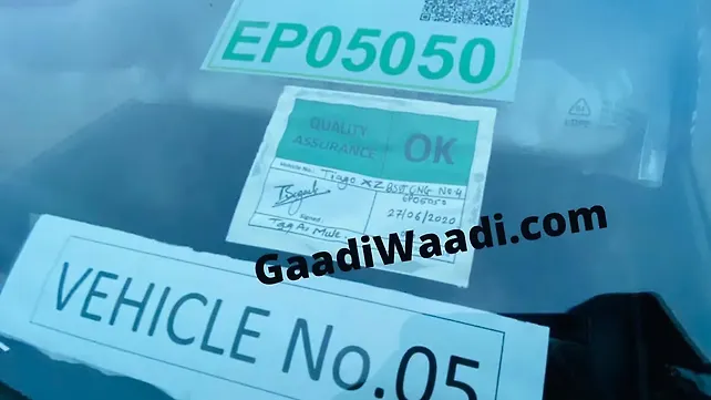 Tata Tiago CNG variant spied testing; launch likely soon - CarWale