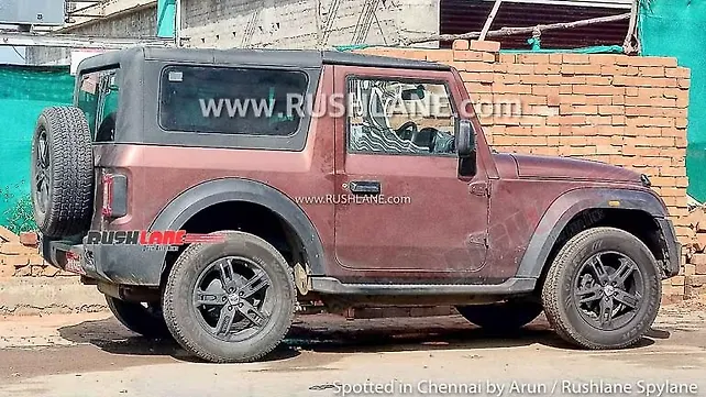 New Mahindra Thar convertible hard-top variant in the works - CarWale
