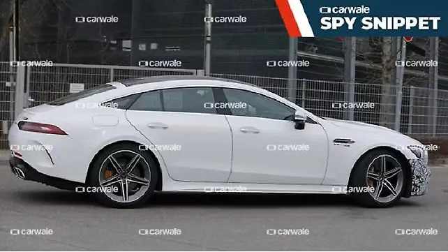 2021 Mercedes-AMG GT 4-Door Coupe spied testing - CarWale