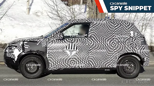 India-bound Citroen C21 compact SUV spied testing - CarWale