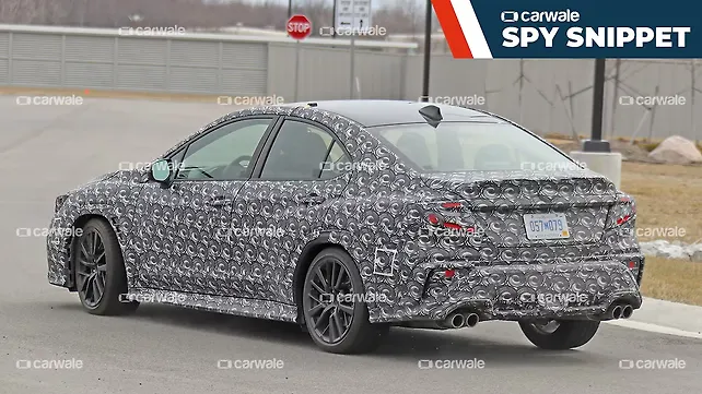 Next-generation Subaru WRX spied on test - CarWale
