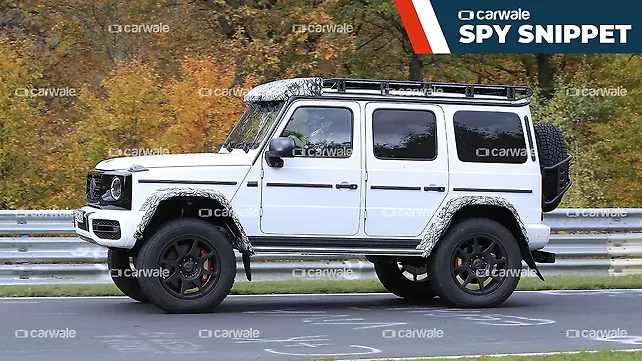 Mercedes-Benz G 4x4 squared goes testing at the ‘Ring - CarWale