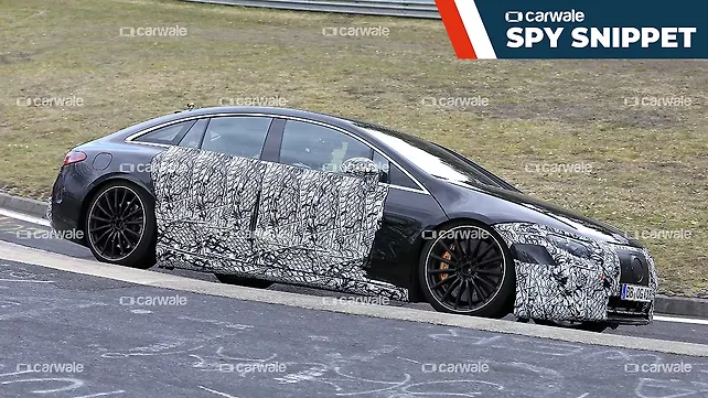 Mercedes-AMG EQS begins testing at Nürburgring - CarWale