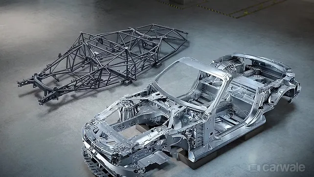 Mercedes-AMG showcases new bodyshell for the upcoming SL - CarWale