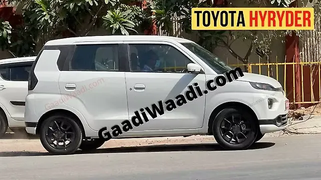 New Toyota Hyryder EV continues testing; interiors spied - CarWale