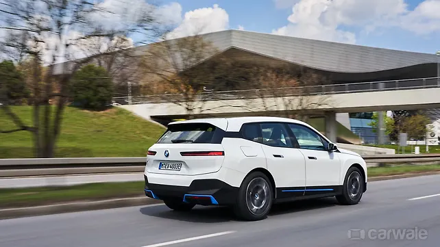 BMW iX breaks cover in production guise - CarWale
