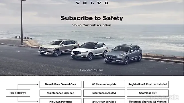 Volvo India introduces car subscription programme - CarWale