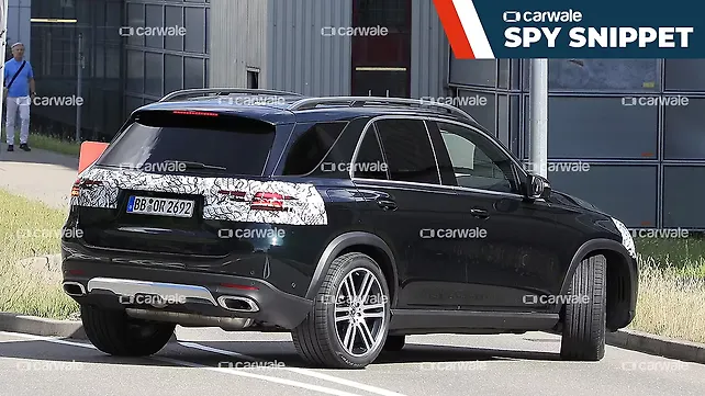 New Mercedes-Benz GLE facelift begins testing - CarWale