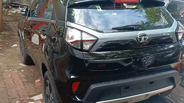 New Tata Nexon Dark Edition spotted at dealership; to be launched soon ...
