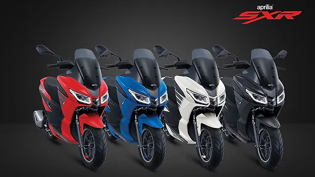 Aprilia SXR 125 Right Side View Image - BikeWale