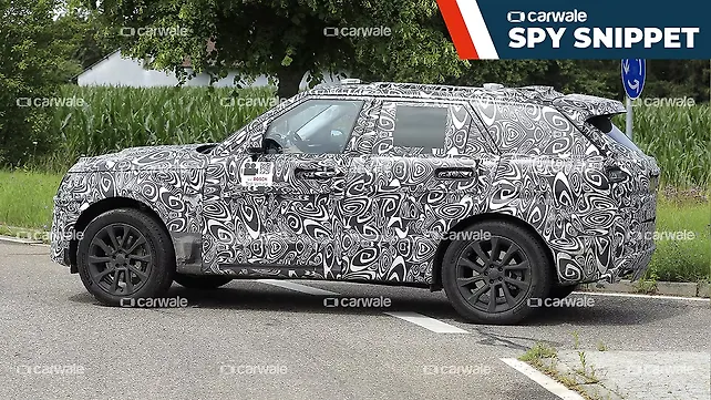 India-bound new-gen Range Rover Sport spied testing - CarWale