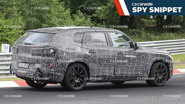 BMW X8 spied testing on the ‘Ring - CarWale
