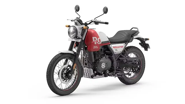 Royal Enfield Scram 411 Right Front Three Quarter Image - BikeWale