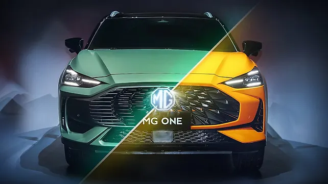 MG One revealed: Now in pictures - CarWale