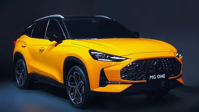 MG One revealed: Now in pictures - CarWale