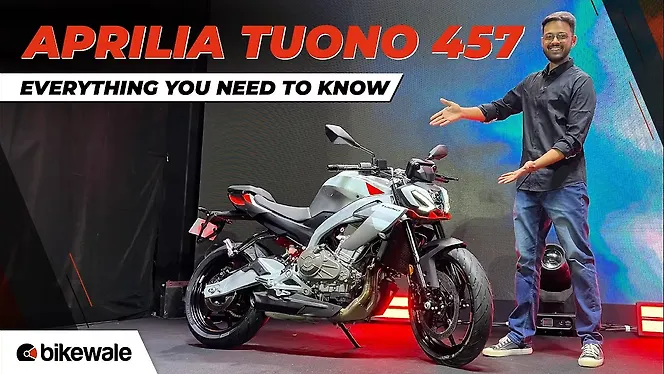 Aprilia Tuono 457 Price - Mileage, Images, Colours | BikeWale