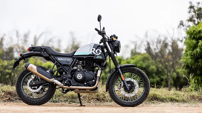 Royal Enfield Scram 411 Price - Mileage, Images, Colours | BikeWale